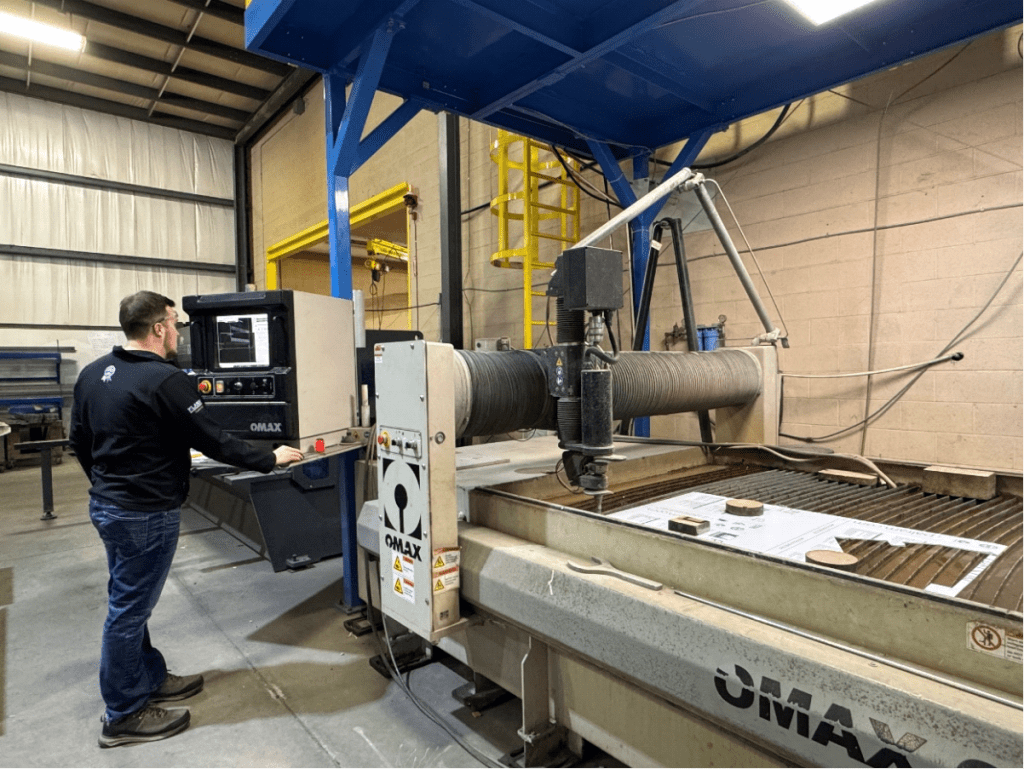 Water Jet Cutting - Klassen Custom Fabrication