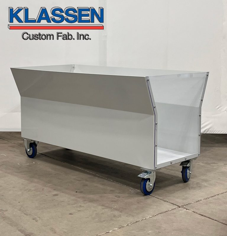 Custom Metal Rolling Carts and Material Handling - Klassen Custom ...